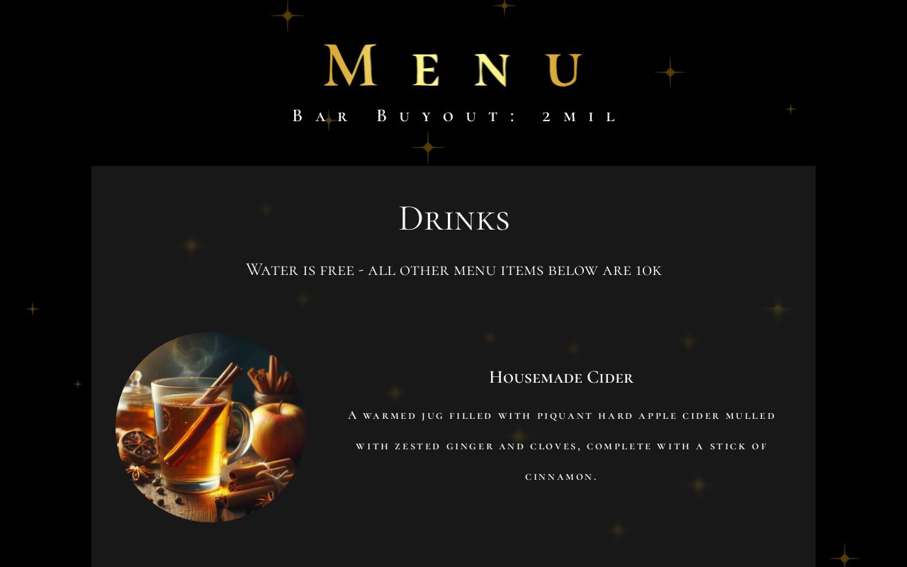 Eclipse Bar Menu